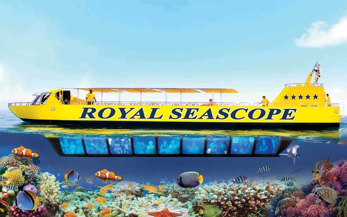 Barco Seascope Marsa Alam - Sonho de Hurghada